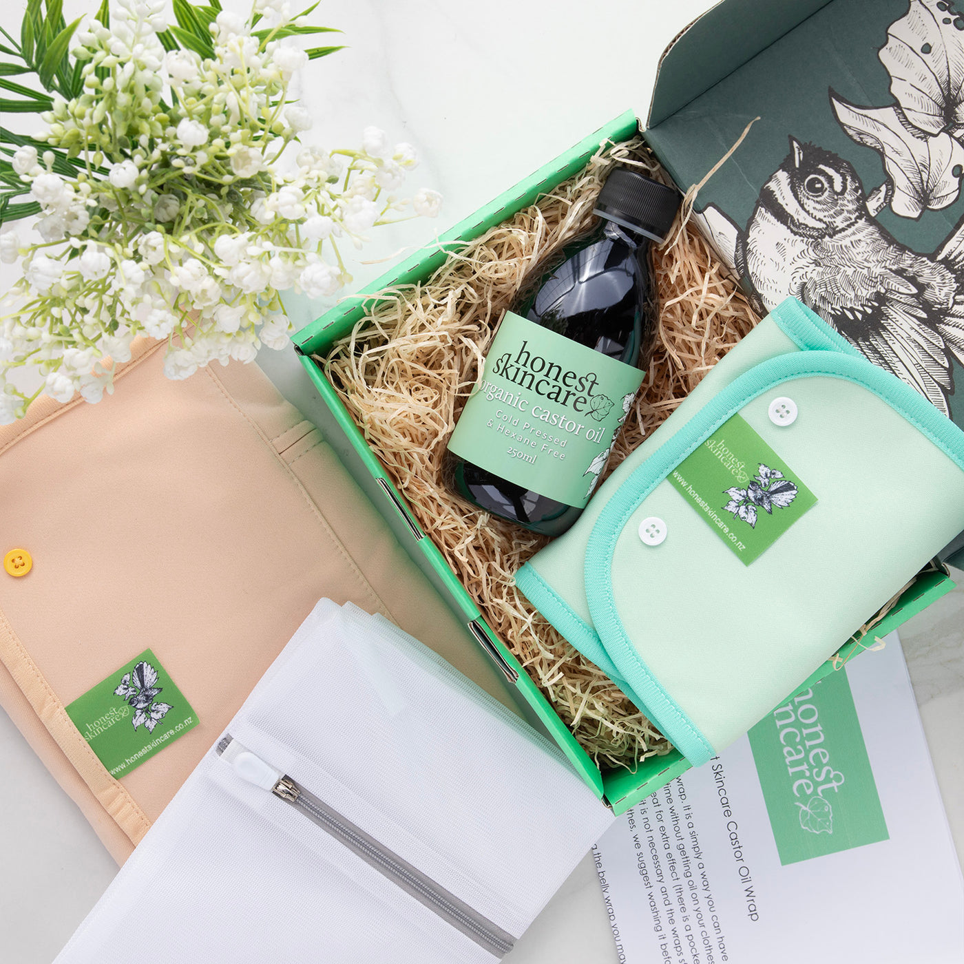 Organic Castor Oil Complete Starter Pack